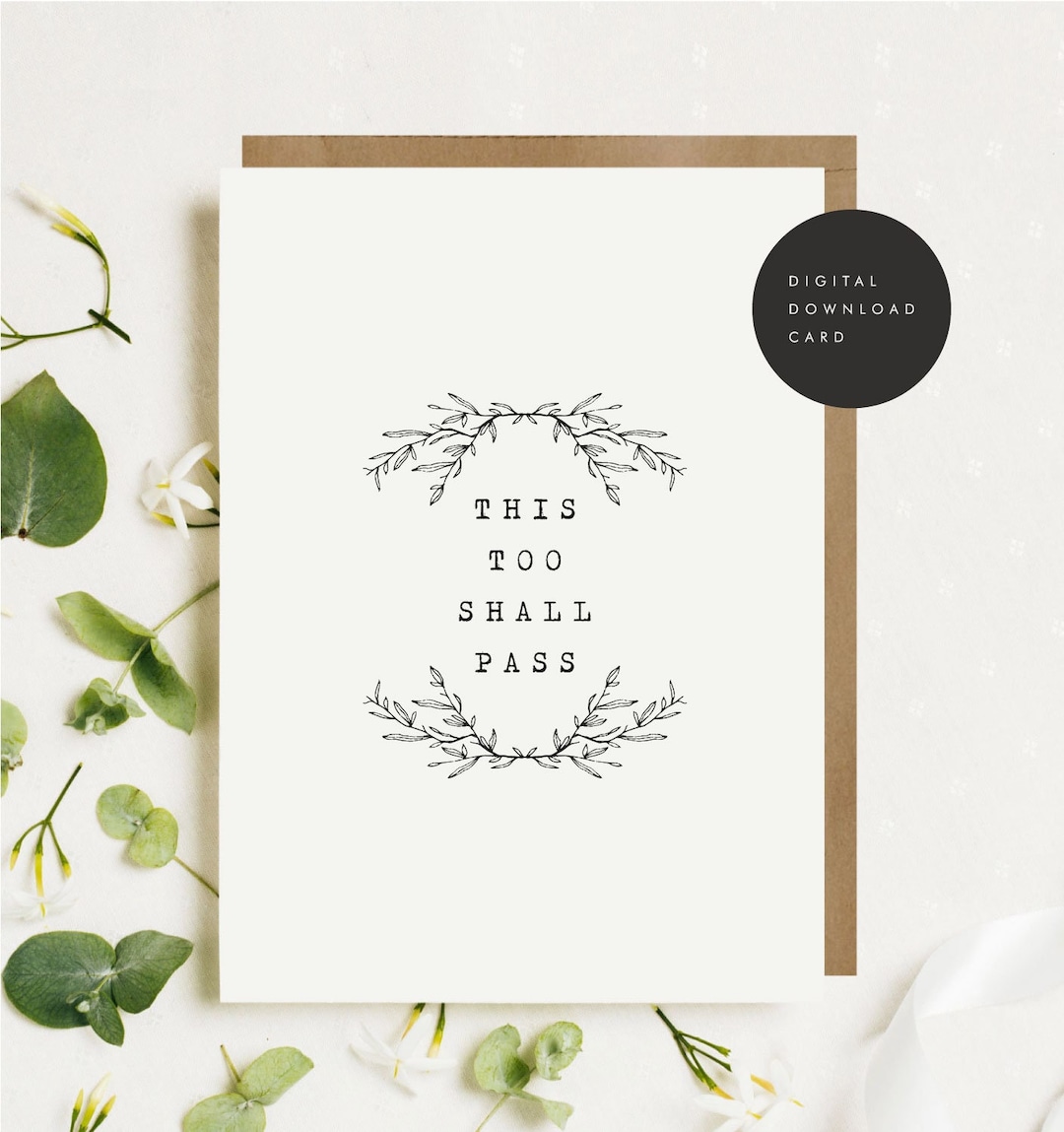 Condolence Card Grievance Card Printable Bereavement Card - Etsy