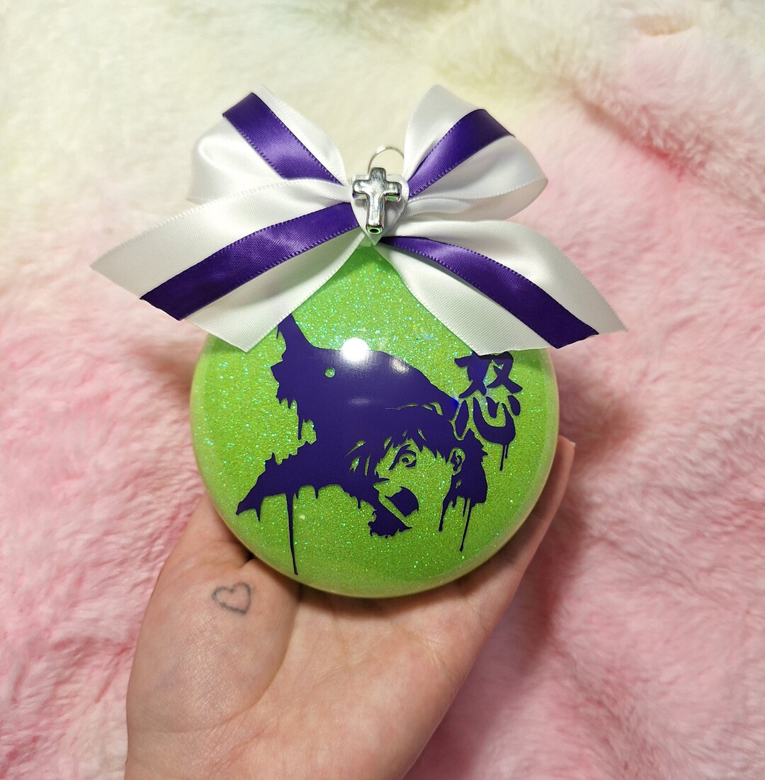 Handmade Neon Genesis Evangelion Anime Ornament UV Reactive - Etsy