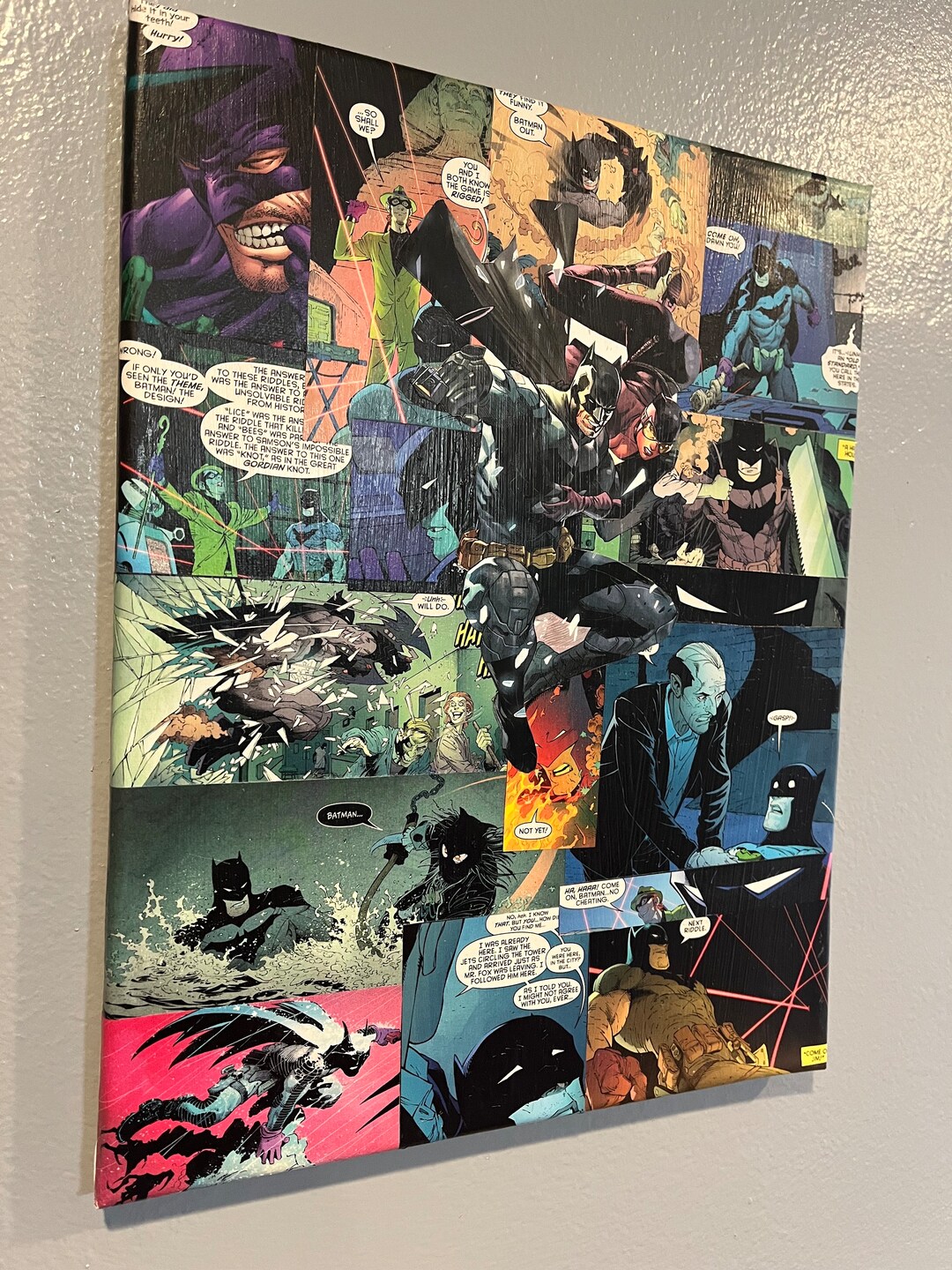 11x14 Batman Collage - Etsy