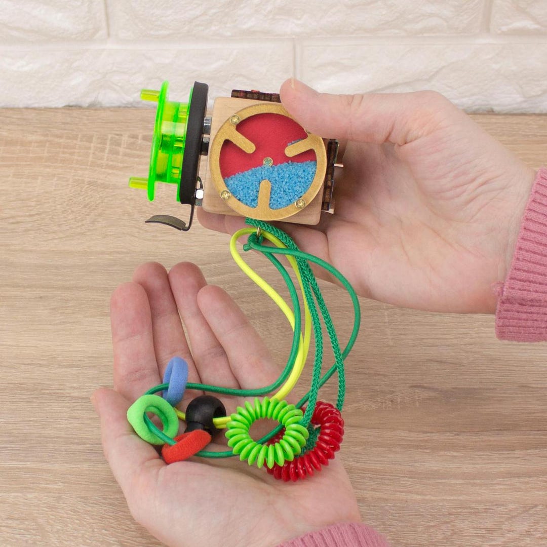 Handmade Fidget Cube: Dementia Activity Toy for Elderly - Etsy