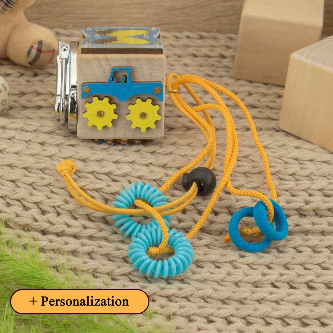 Travel Montessori Toys 2 Year Old Activity Busy Cube For 2 Etsy