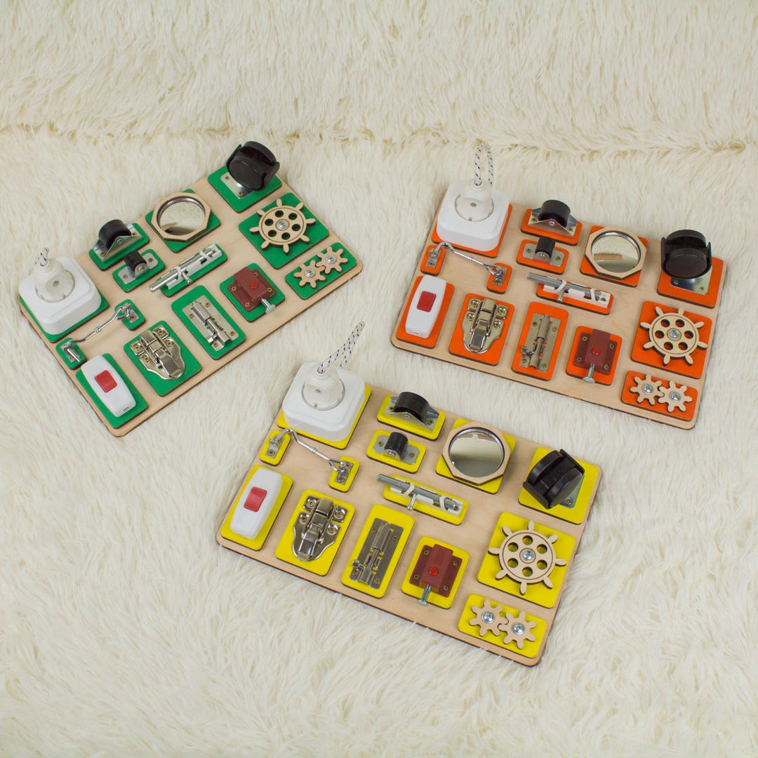 Sensory Activity Board for Dementia: Calming Fidget Toy - Etsy