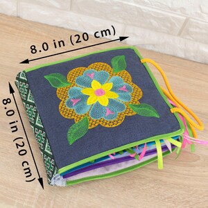 Sensory Fidget Book: Dementia Activity Lap Book for Elderly - Etsy