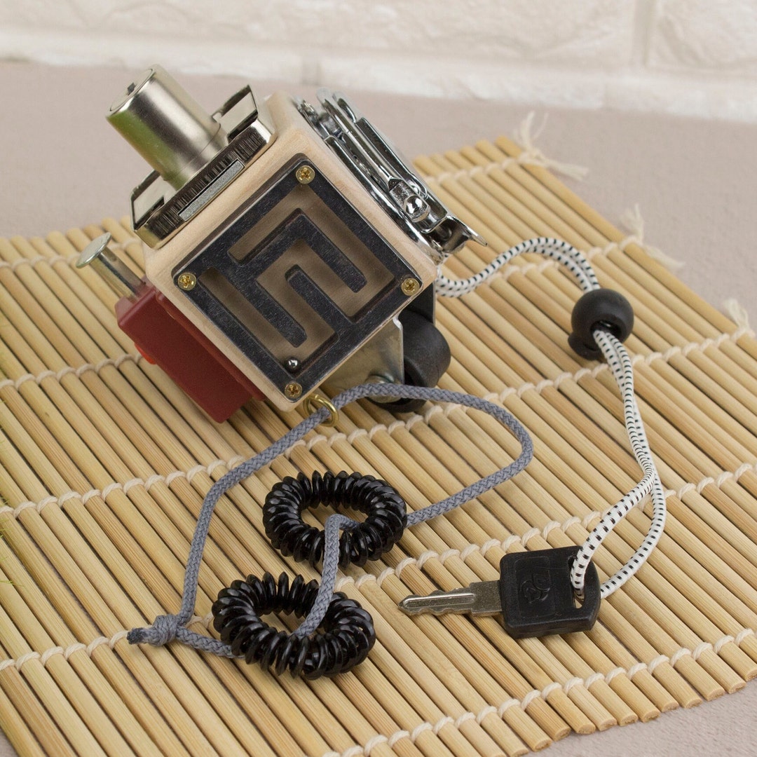 Dementia Activities, Busy Cube for Seniors, Dementia Fidget Toy ...