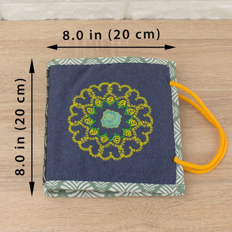 Dementia Activity Fidget Book: Sensory Quiet Book for Alzheimer's - Etsy