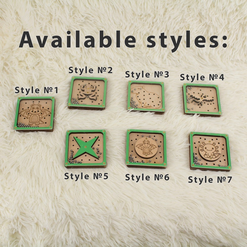 Axolotl Maze Toy for Kids 4-6 - Wooden Therapy Game - Etsy UK