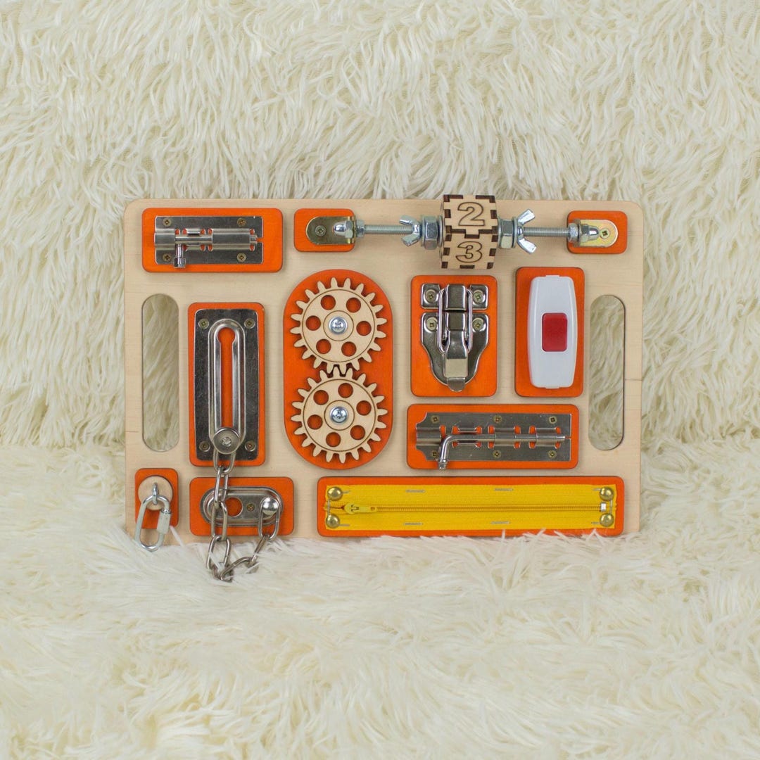 Fidget Board for Elderly – Sensory Toy for Dementia & Alzheimer Adults ...