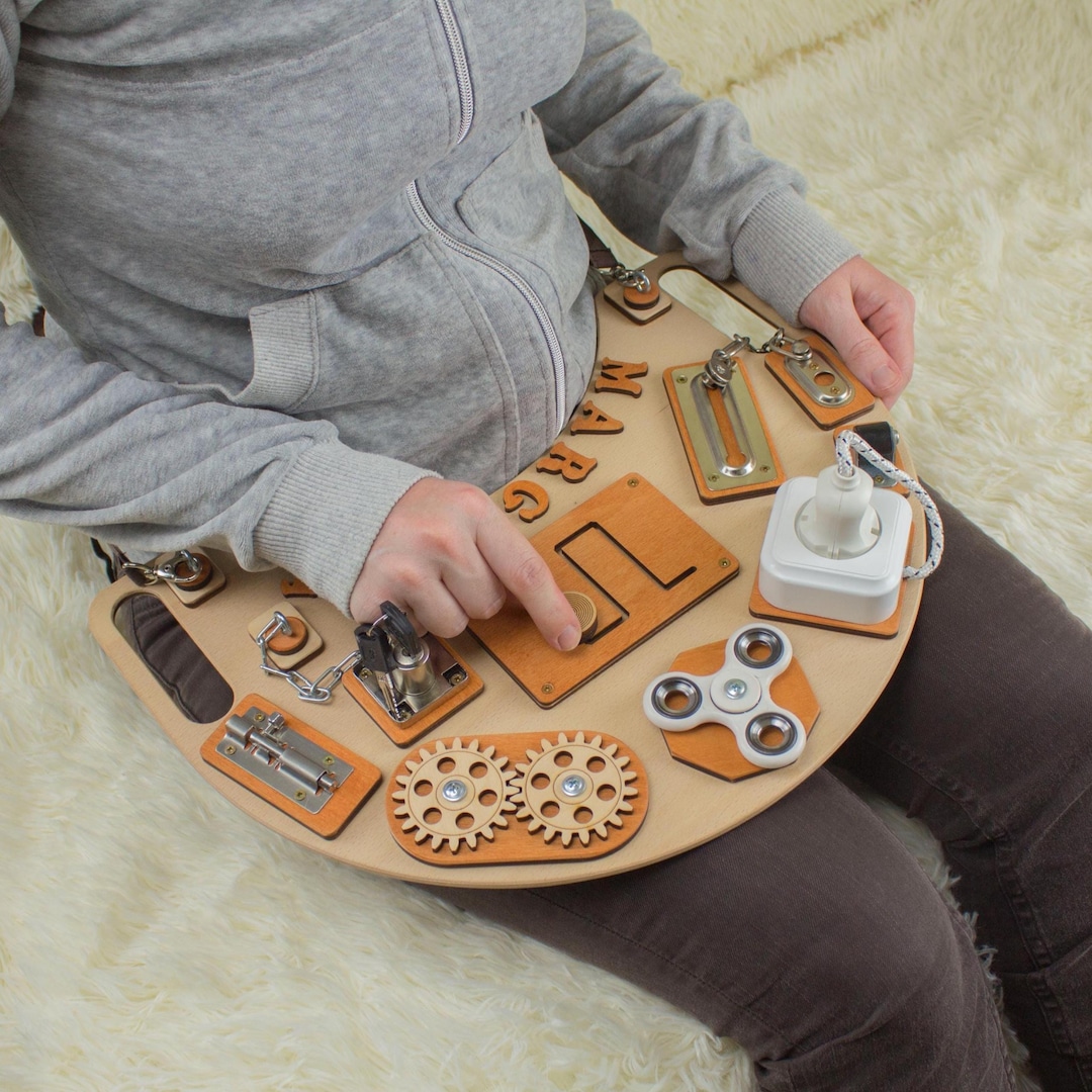 Fidget Board for Dementia: Sensory Activity Toy for Seniors - Etsy