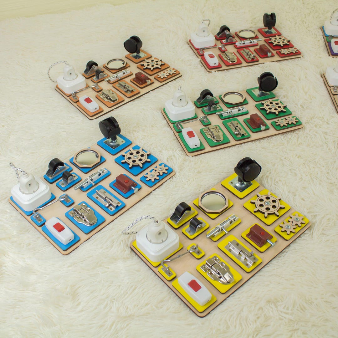 Adult Dementia Board, Sensory Busy Board for Memory Care, Therapeutic ...