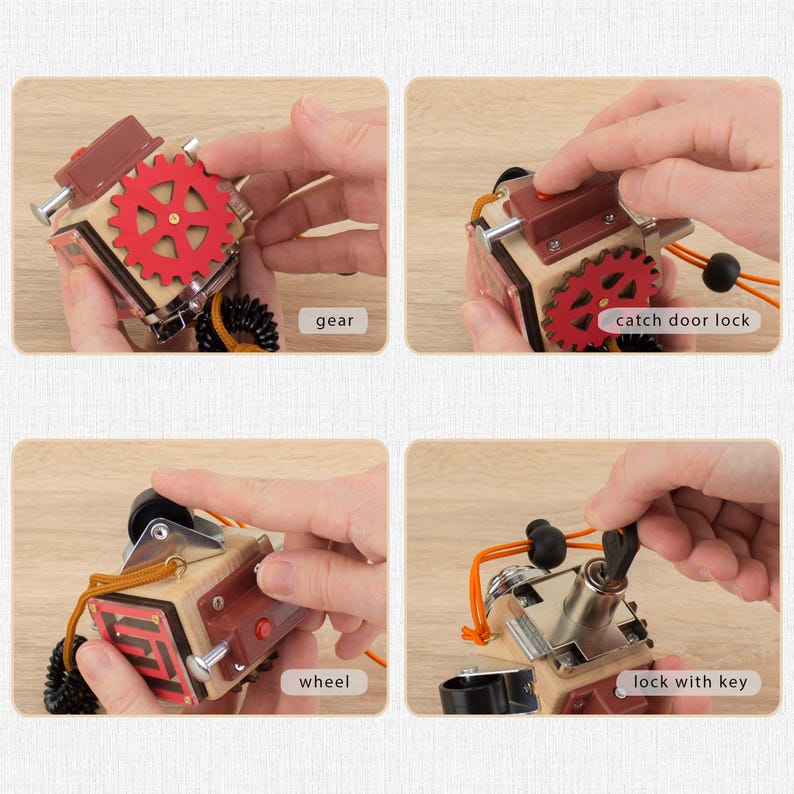 Dementia Activities, Busy Cube for Seniors, Dementia Fidget Toy ...
