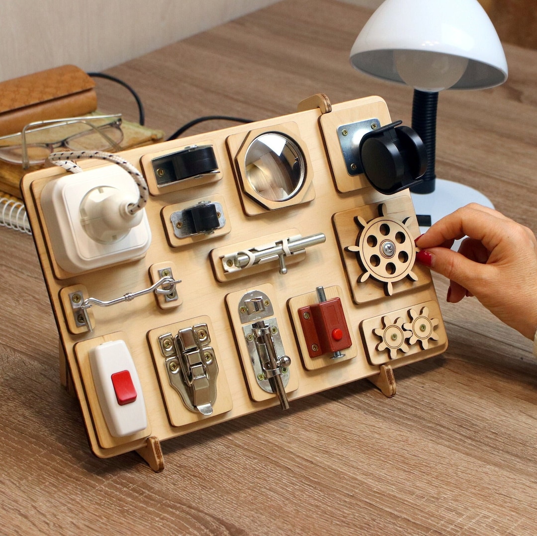 Fidget Boards for Dementia Patients, Dementia Activities Busy Board ...