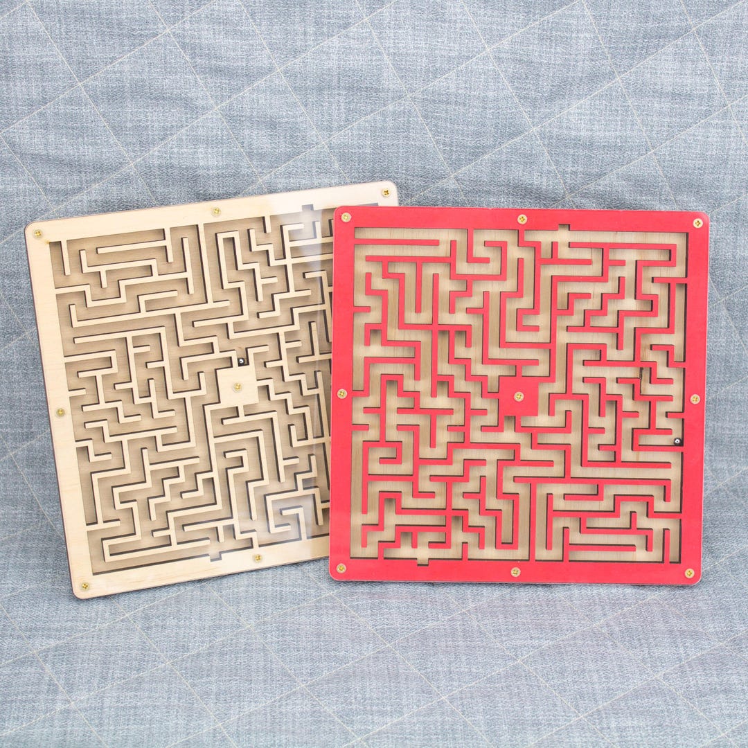 Labyrinthe en bois, jeu de labyrinthe en bois, jeu de labyrinthe 1 ...