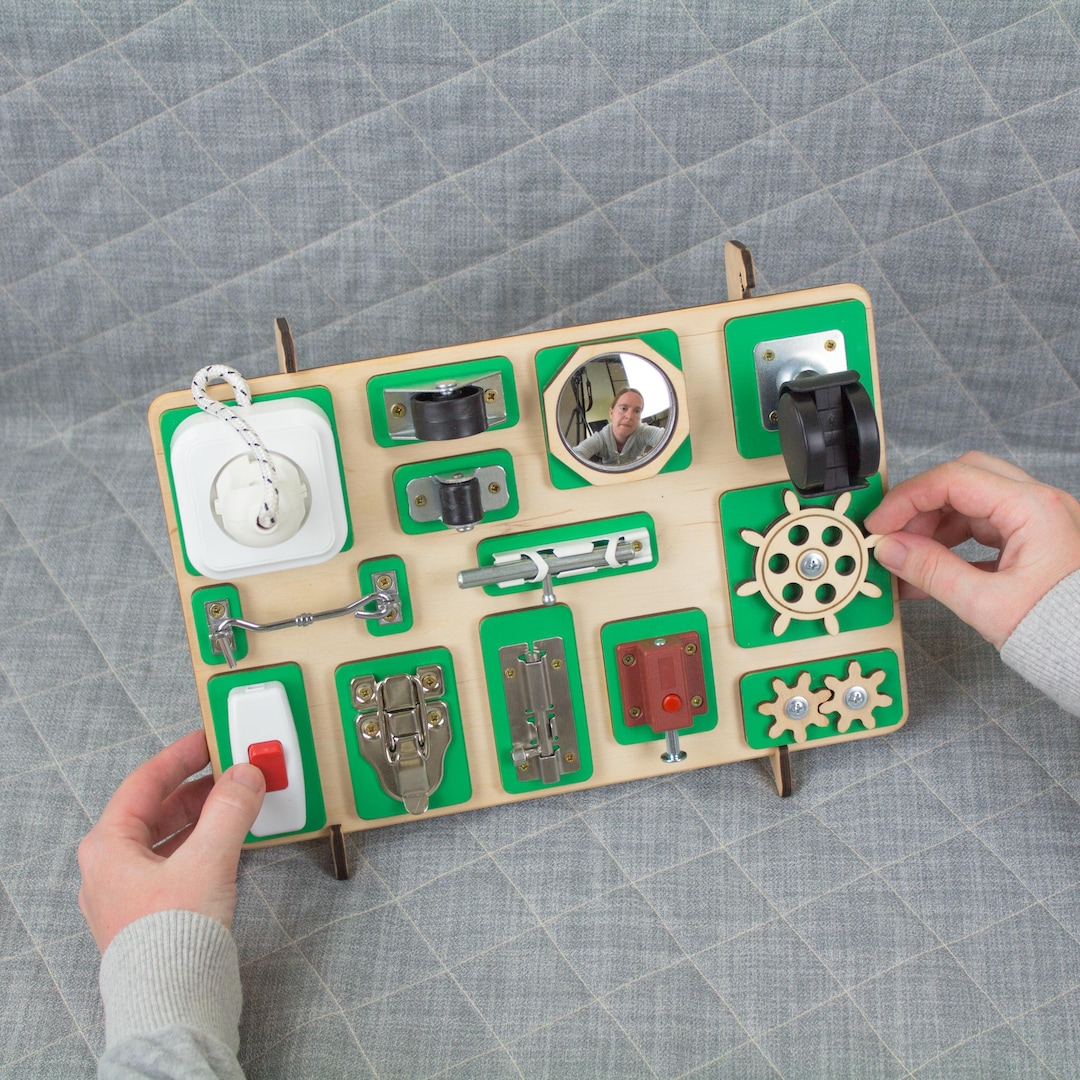 Dementia Fidget Board: Sensory Activity Toy for Alzheimer's Care - Etsy