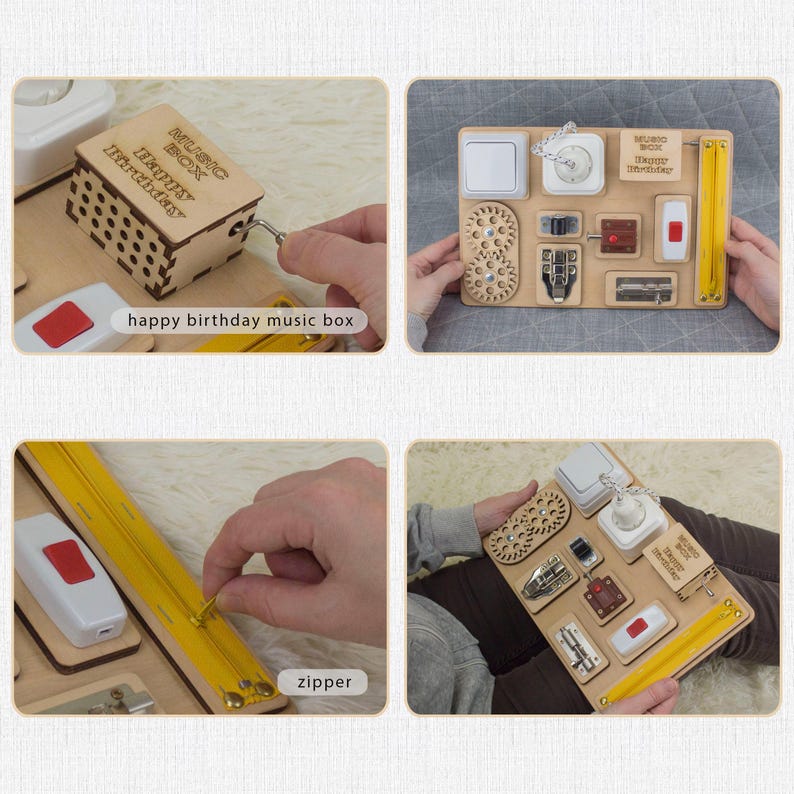 Dementia Sensory Board, Fidget Activity Toy for Adults - Etsy