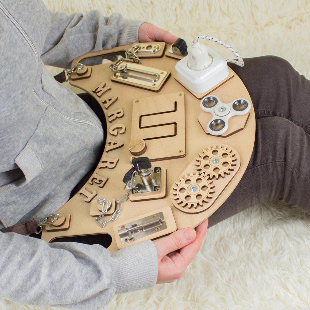 Adult Fine Motor Board, Occupational Therapy & Sensory Busy Board for ...