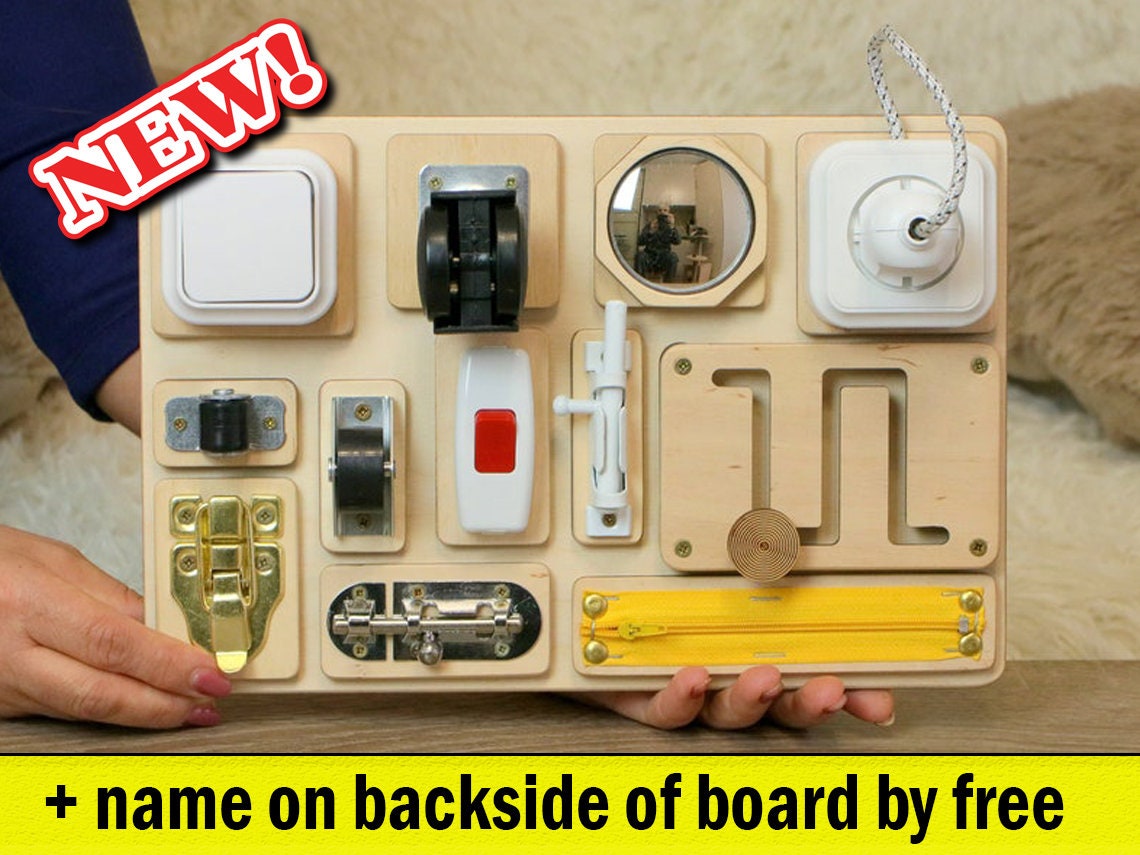 Toys Learning & School Activity and Therapy Fidget Board for Dementia ...