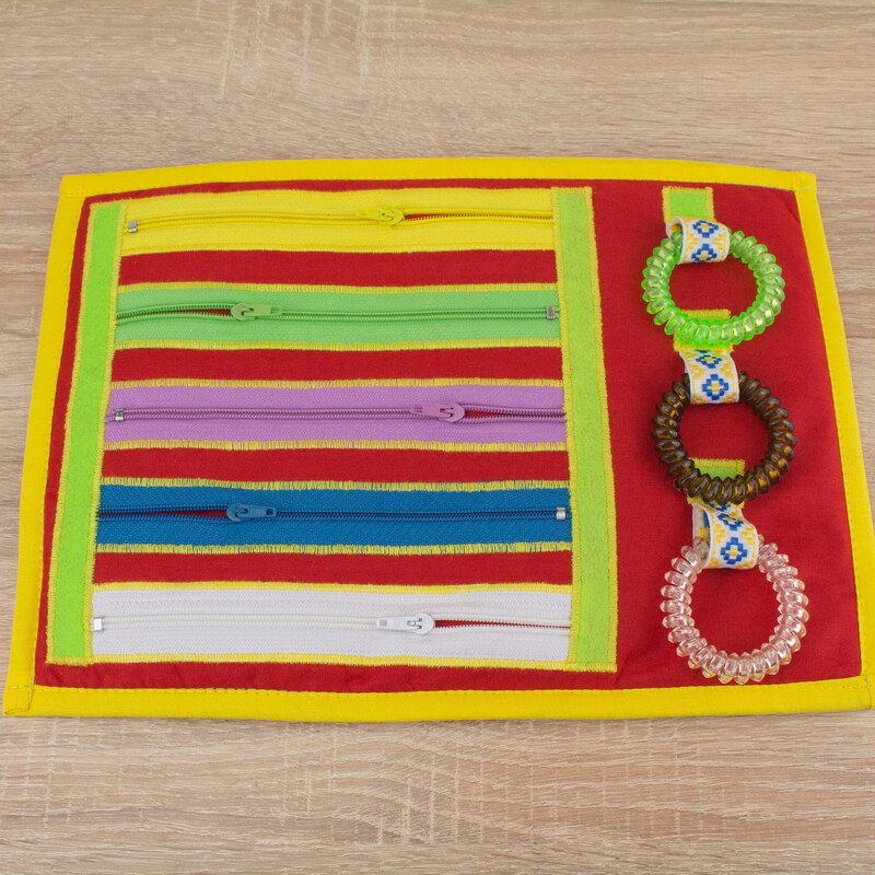 Zipper Quiet Book - Etsy