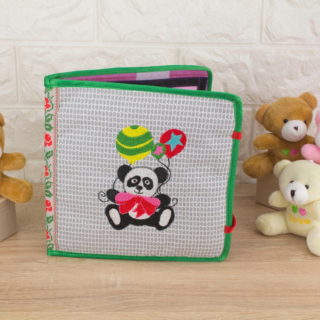 Handmade Fabric Quiet Book: Montessori Activity Book for Toddlers - Etsy