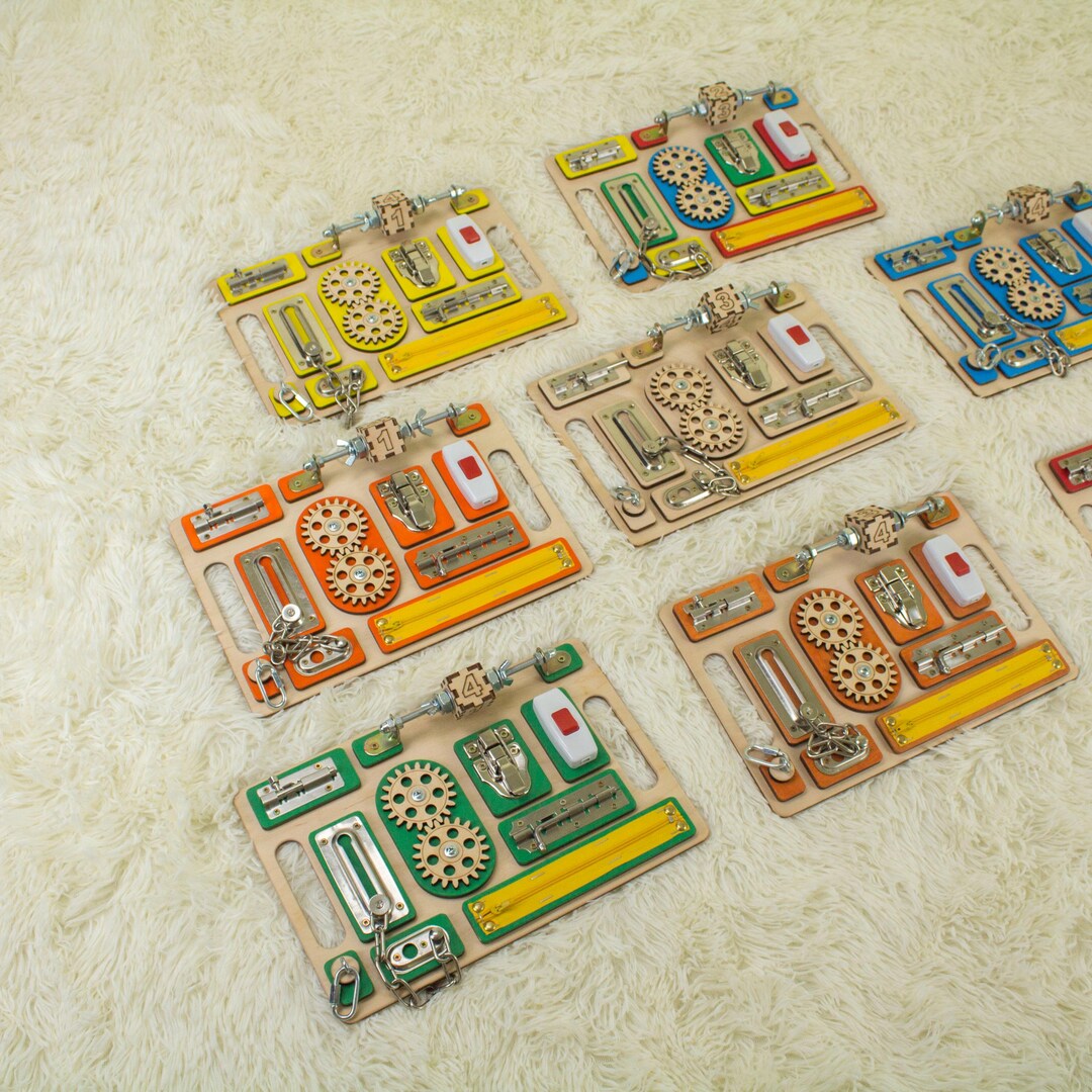 Alzheimer Fidget Board, Dementia Busy Board With Locks and Latches - Etsy