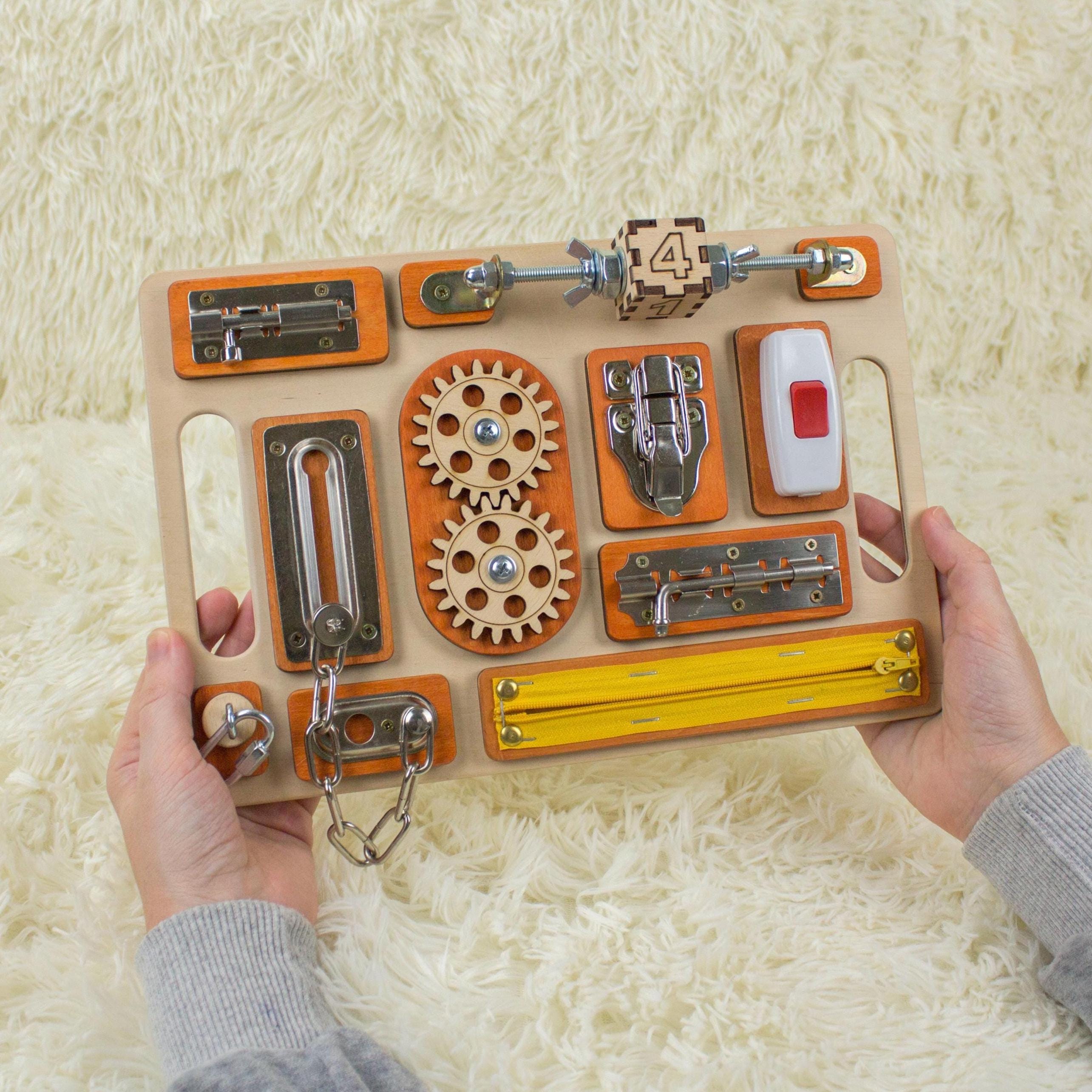 Tactile Therapy Dementia Board, Adult Sensory Busy Board With Locks - Etsy