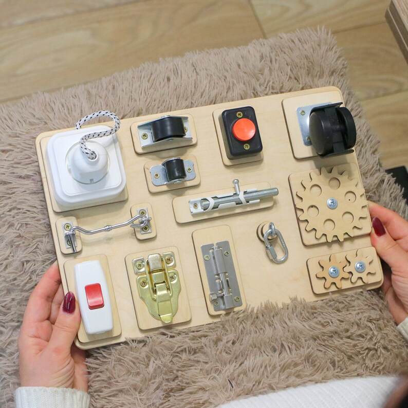 Personalized Dementia Busy Board: Sensory Fidget Board for Seniors - Etsy