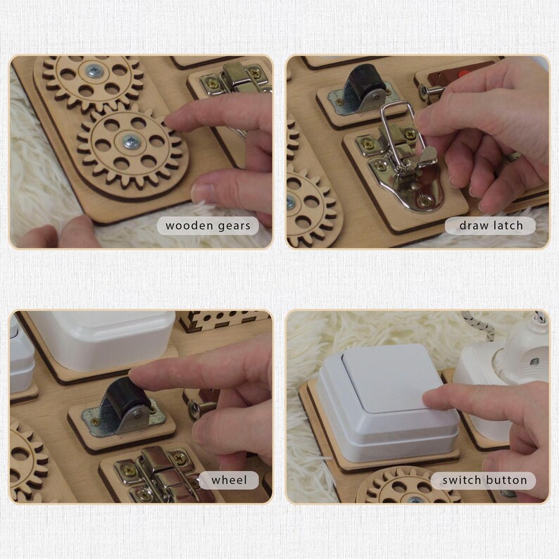 Dementia Fidget Board: Sensory Activity for Alzheimer's, Nursing Home ...