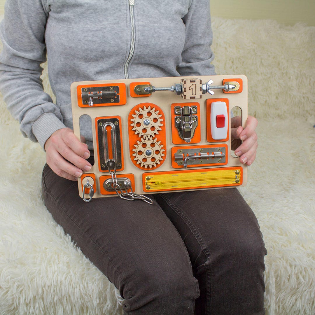 Memory Care Busy Board, Sensory Tool for Dementia and Alzheimer's ...