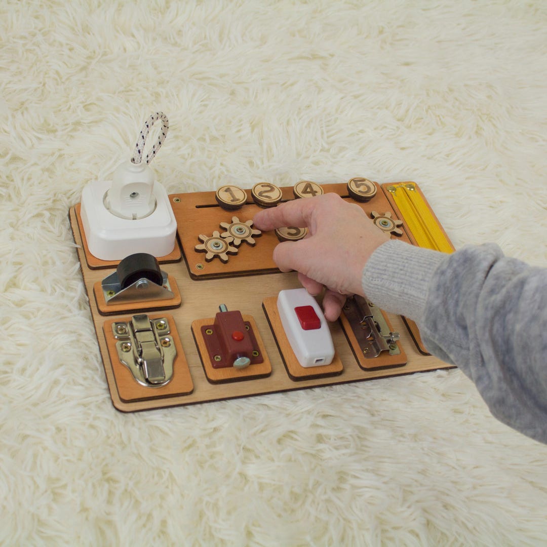 Fidget Boards for Dementia, Busy Board Adults, Activity Board for ...