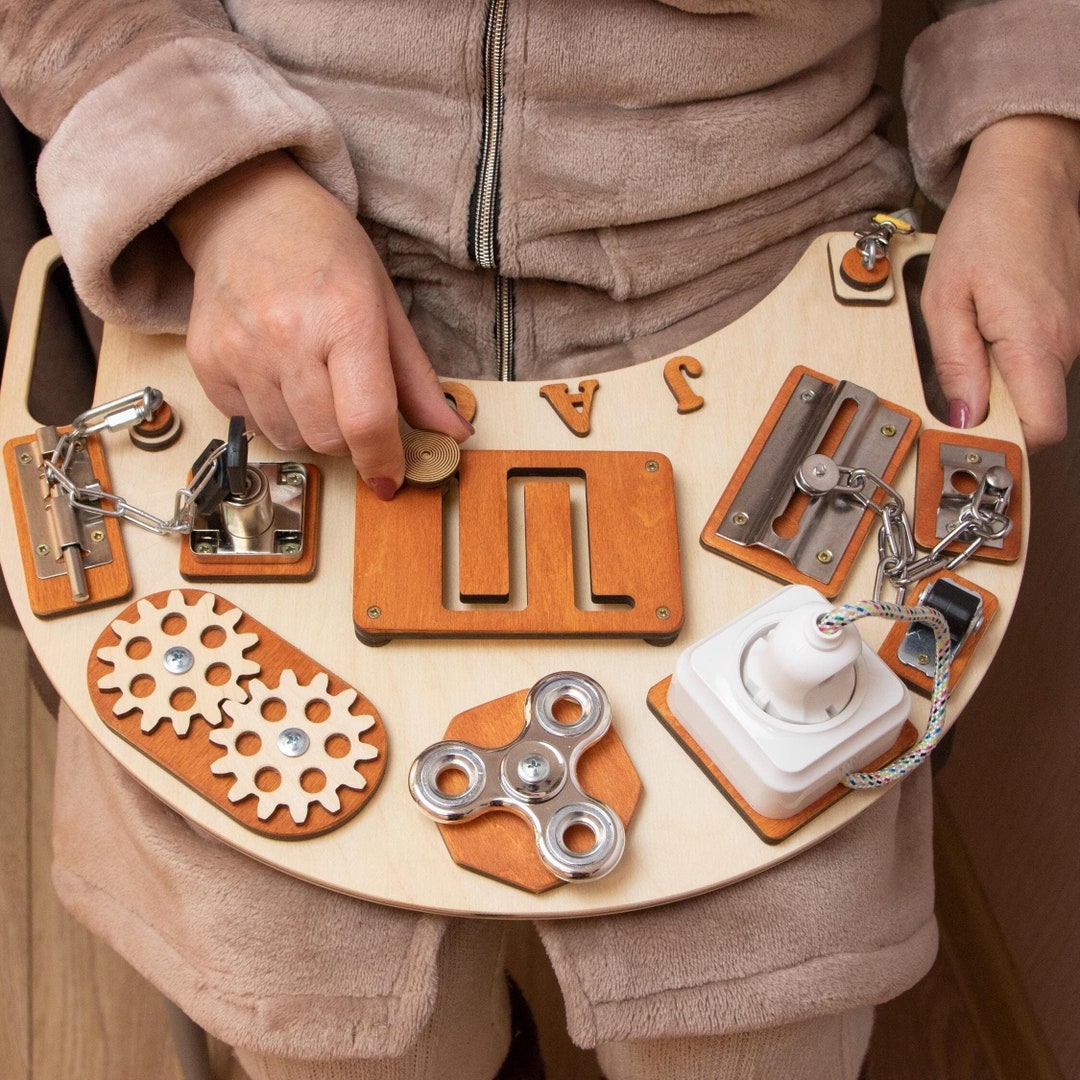 Busy Board, Dementia Sensory Board Adults, Activity Boards for Seniors ...