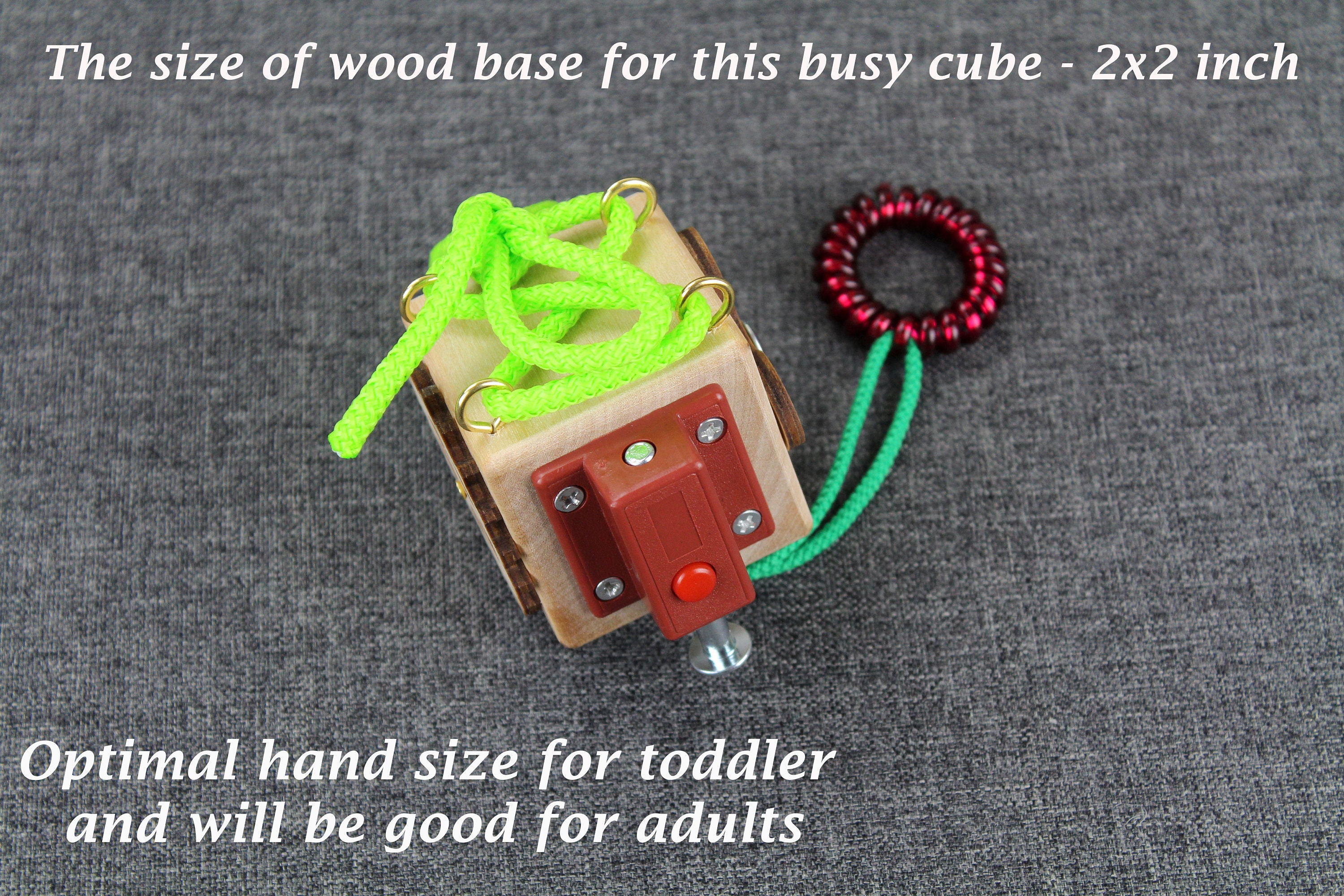 Learning & School Dementia activities Busy cube dementia Fidget cube ...