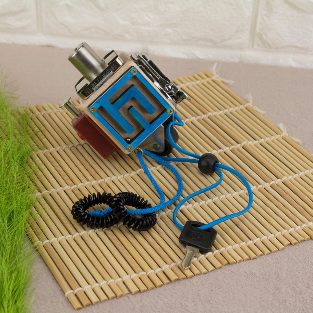 Therapy Busy Cube for Seniors, Sensory Cube Adults, Activity Cube ...