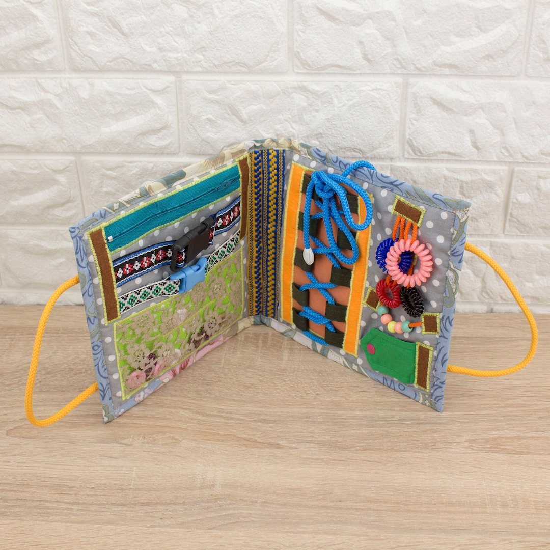 Alzheimers Fidget Book, Dementia Activities, Parkinson Special Needs ...