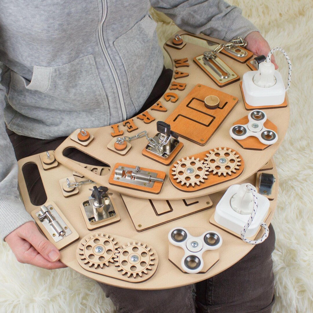 Occupational Therapy Asmr Trigger Busy Fidget Board for Adults, Dementia Activities, Alzheimers ...