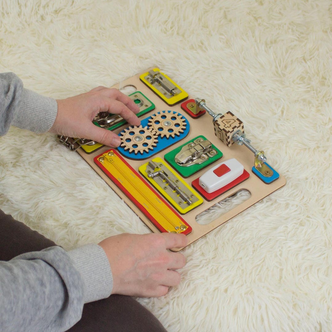 Therapy Fidget Board for Seniors - Adult Sensory & ASMR Toy - Etsy