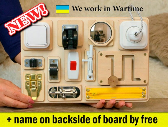 Sensory Board for Dementia Fidget Boards for Adults | Etsy