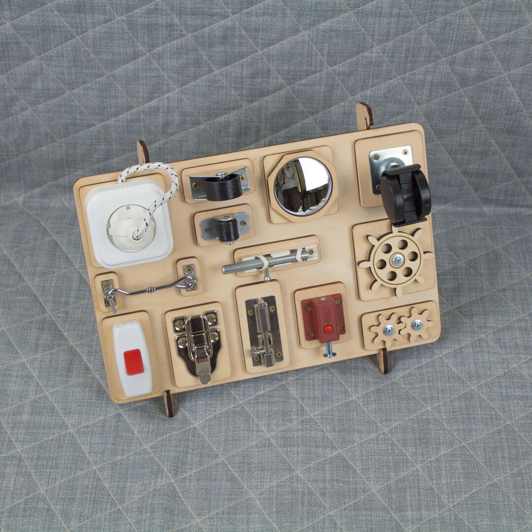 Activity Board Dementia, Busy Board, Fine Motor Skills Toy, Memory Care ...