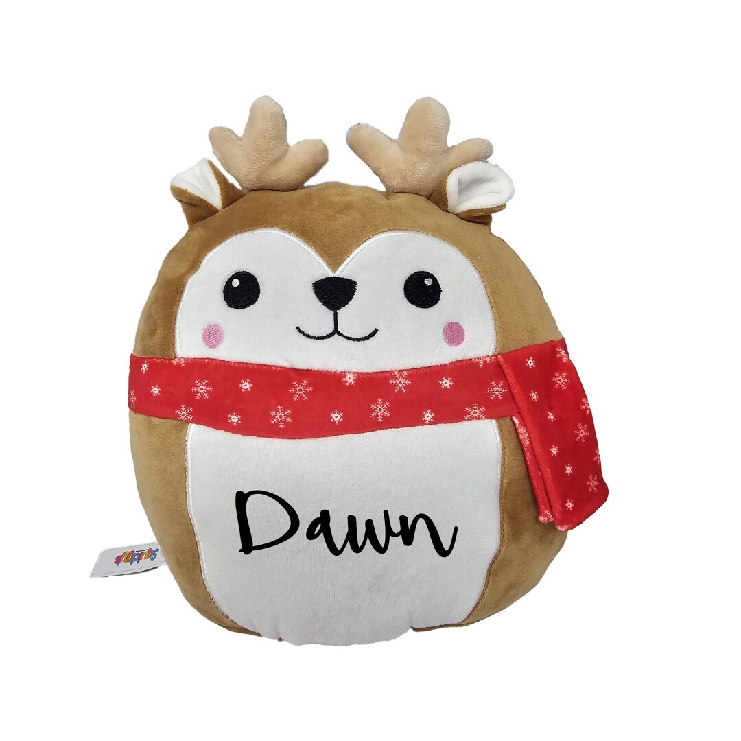 Squishy | Personalised Soft Toy | Teddy Bear | Made to Order | Reindeer ...
