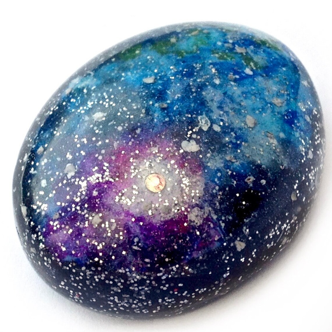 Cremation ashes thumb stone worry stone memorial stone your | Etsy