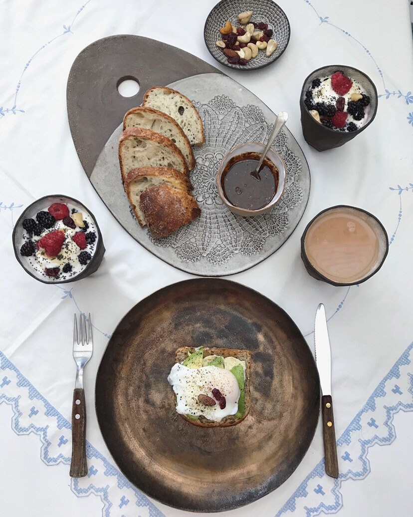 Ceramic Plate Handmade Plate Rustic Plate Ceramic Gold - Etsy