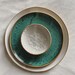 Green Ceramic Plate, Handmade Ceramic Plate, Ceramic Dinner Plate ...