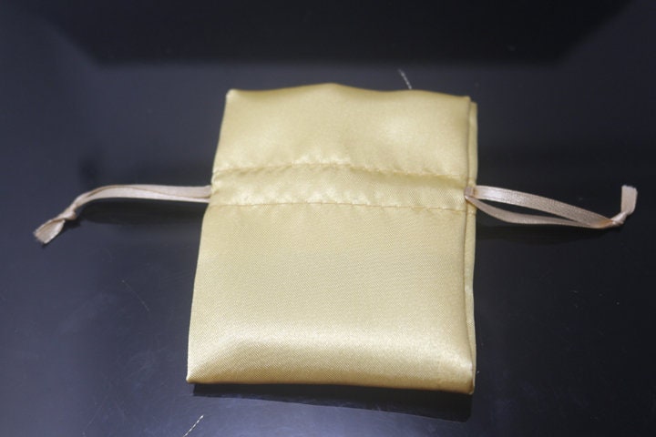 20pcs Yellow Silk Bags Silk Jewelry Pouch Satin Patterns | Etsy