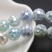 Natural Abalone Mosaic Beads, Round Ball Beads, Wholesale Beads Suppies ...