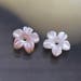 6mm 8mm Natural Pink MOP Shell Flower Beads, Pink Shell Beads, HZ0041 ...