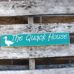 The Quack House duck coop decor duck house decor country | Etsy