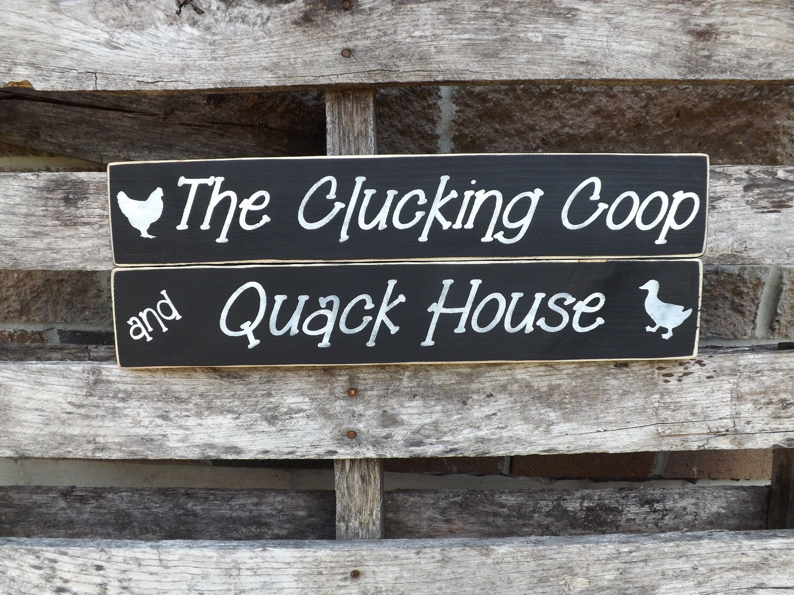 The Quack House duck coop decor duck house decor country | Etsy