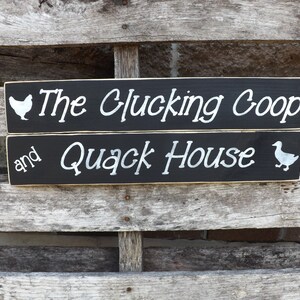 The Quack House duck coop decor duck house decor country | Etsy
