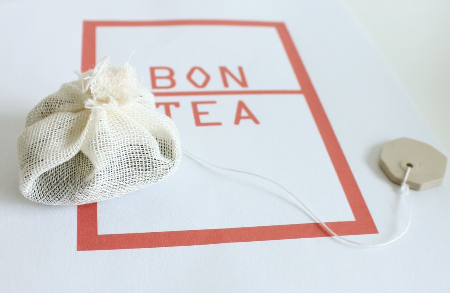Bon Tea Craftsmanship Teabag Fine selected tea in handmade | Etsy