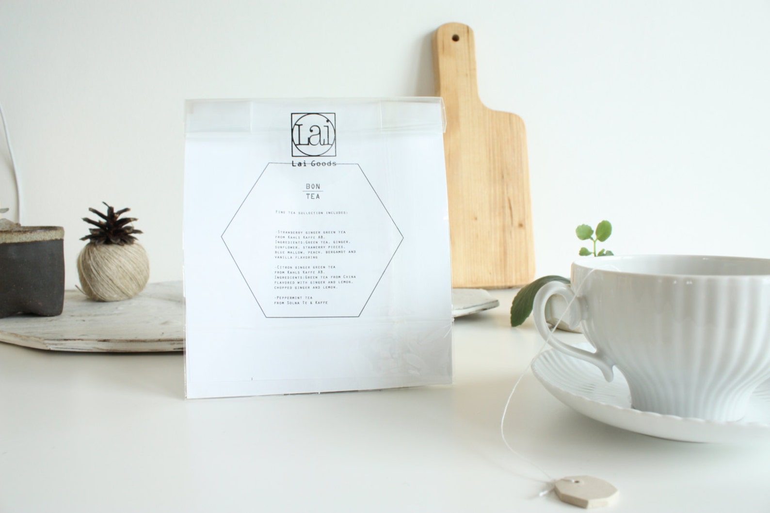 Bon Tea Craftsmanship Teabag Fine Selected Tea in Handmade - Etsy
