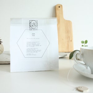 Bon Tea - Craftsmanship Teabag- Fine Selected Tea in Handmade Cotton ...