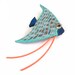 Wooden Angelfish, Retro Fish Wall Decor, Coastal Style, Nautical Decor ...